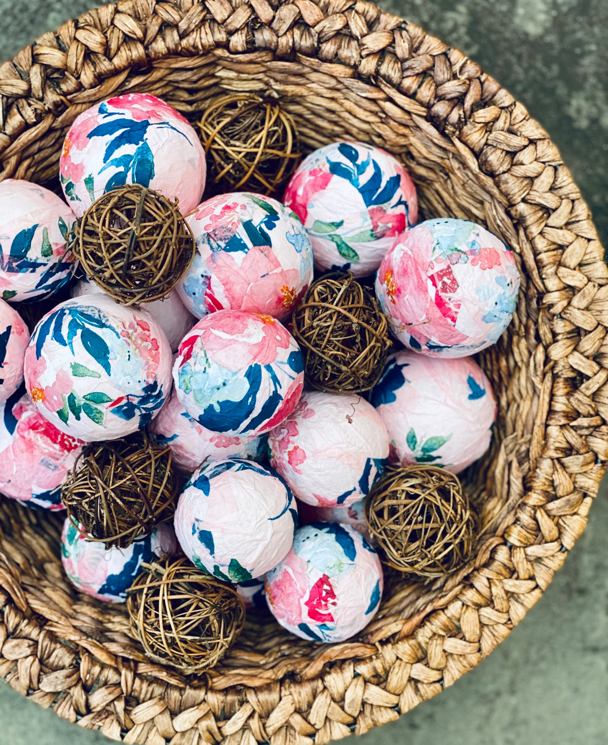 Spring Floral Bowl Filler | The Hudson Valley Wreath Company