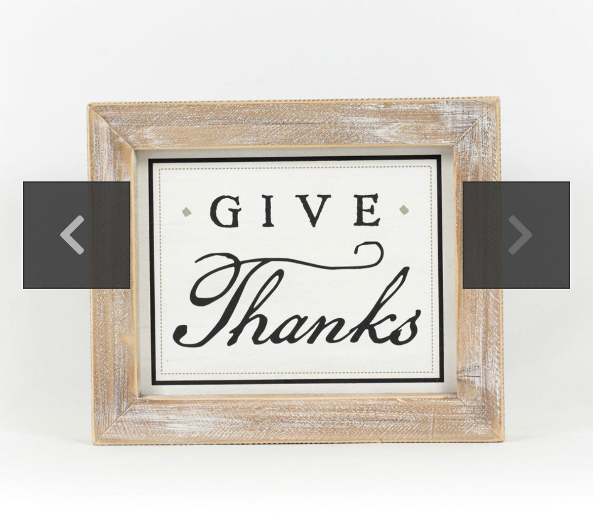 No Tricks, Just Treats and Give Thanks Reversible Sign | The Hudson ...